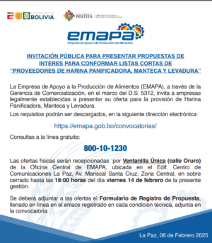 REGLAMENTO VIGENTE – EMAPA